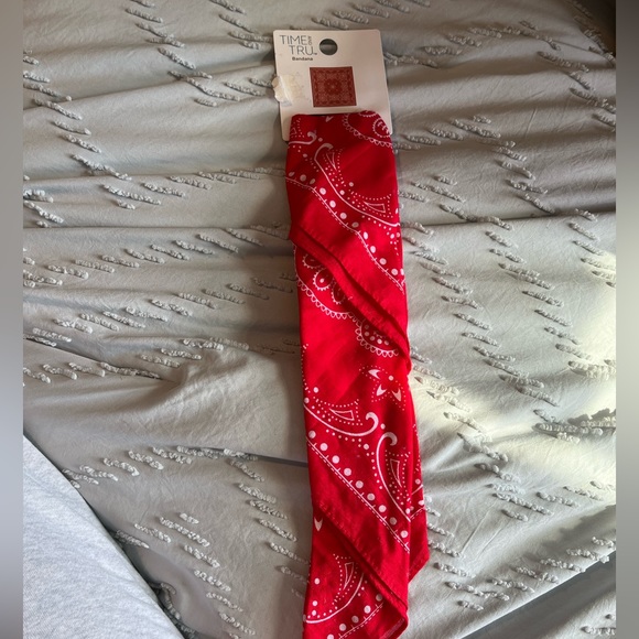 Other | Red Bandana | Poshmark